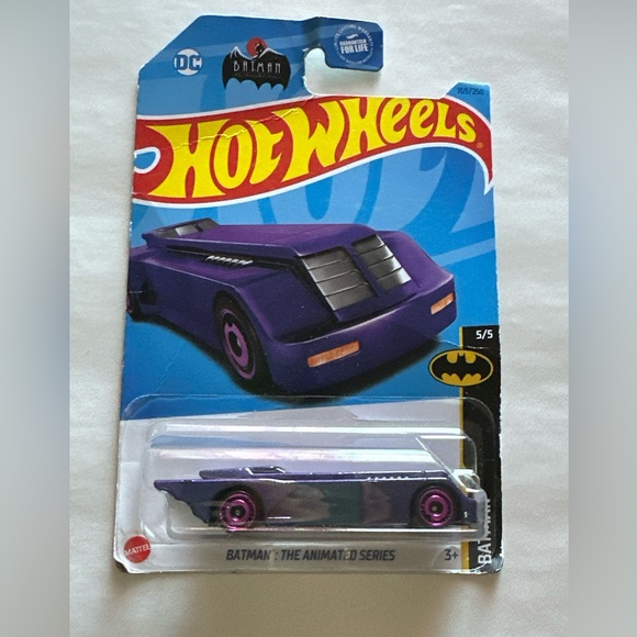 Hot Wheels | Toys | Hot Wheels Batmobile Purple Batman Series | Poshmark